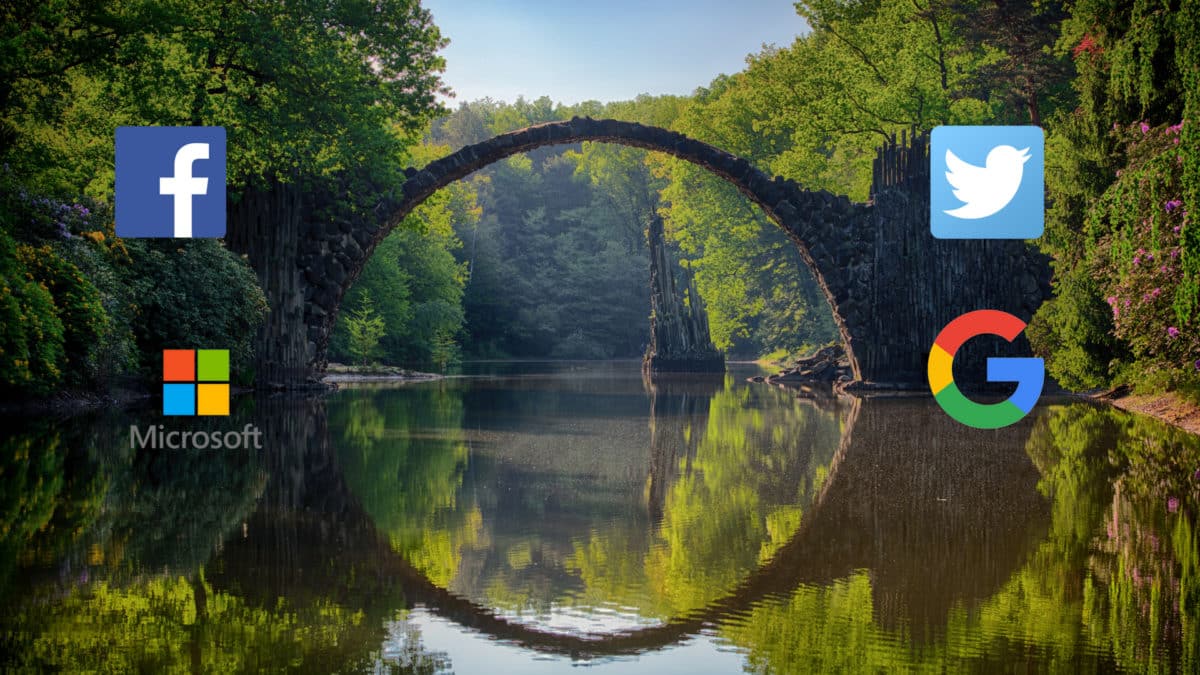 Facebook, Google, Twitter et Microsoft simplifient le transfert de données