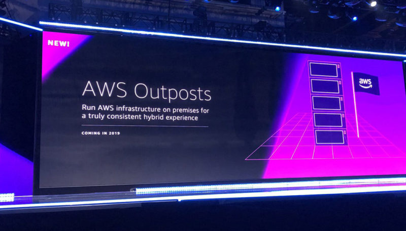 Amazon Web Services lance son Cloud hybride sur site avec VMware