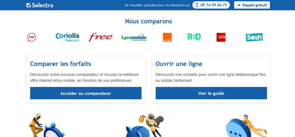 Les avantages comparatifs du comparateur d’offres box et mobile de Selectra