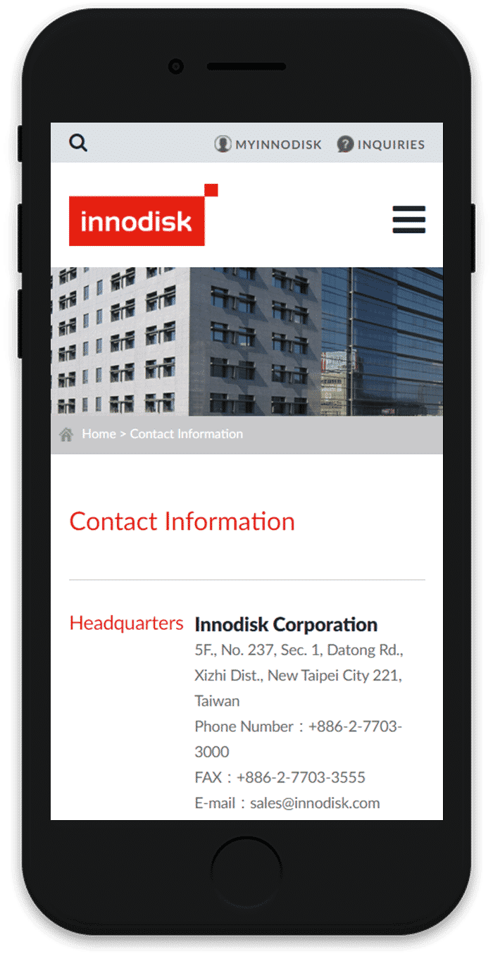 Entreprise Innodisk | Fournisseur de solutions industrielles embarquées