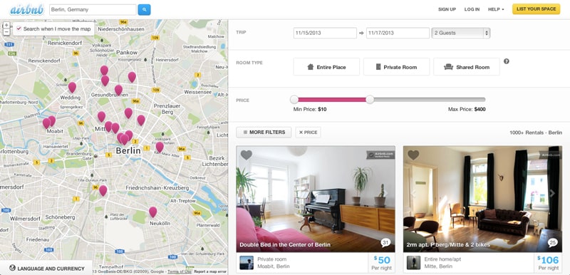 Comment Airbnb se sert du big data pour améliorer ses services