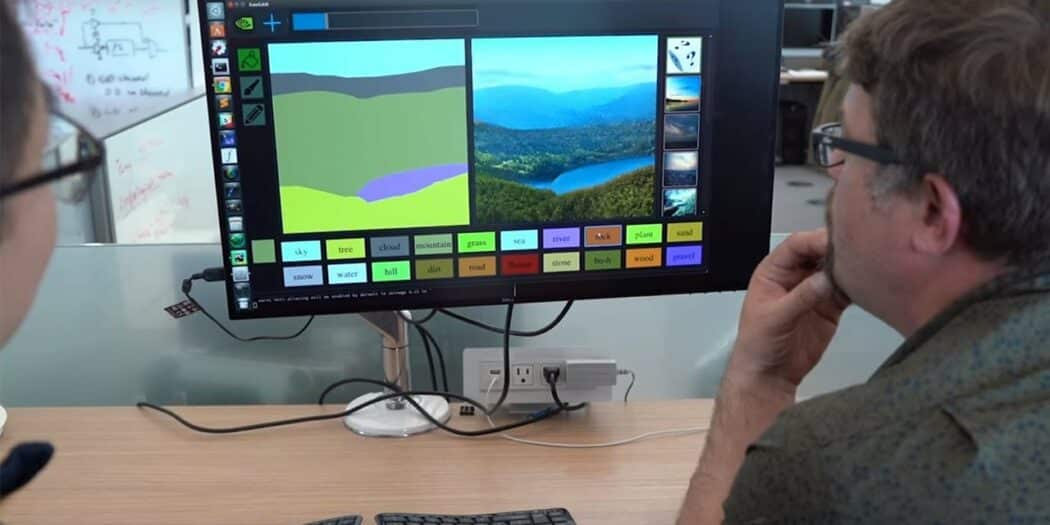 GauGAN 2 : l'IA de Nvidia crée des paysages réalistes à partir de textes