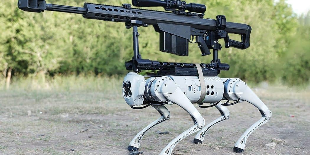 La fin de l'Occident ? Cette vidéo de chien robot chinois armé va vous ...