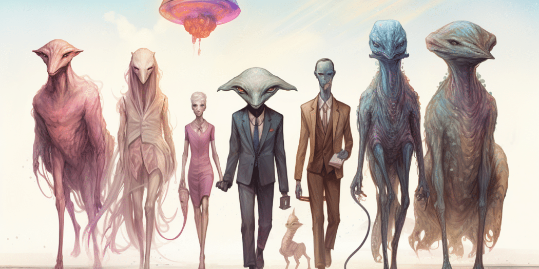 Voici à quoi ressemble les extraterrestres, selon l’IA