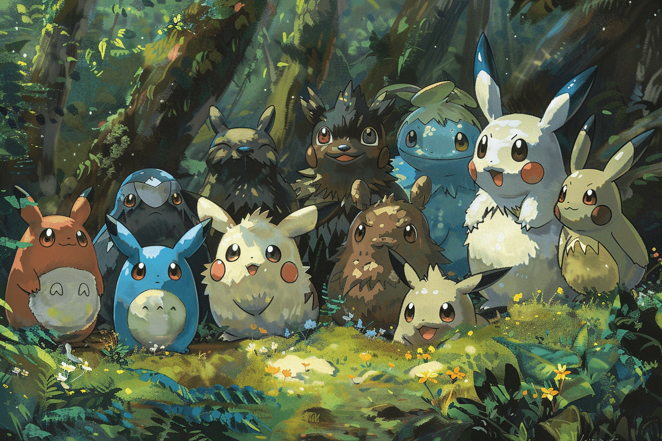 Un film Pokémon par Studio Ghibli ? L’IA imagine le crossover de vos rêves