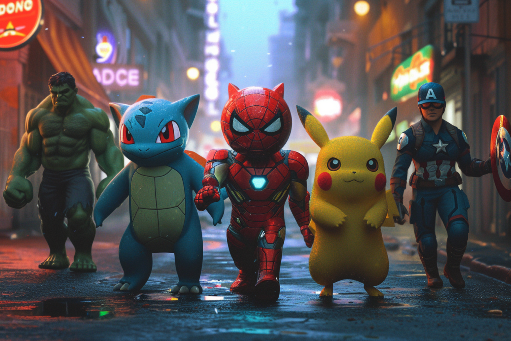L'IA imagine les Pokémon en version Marvel