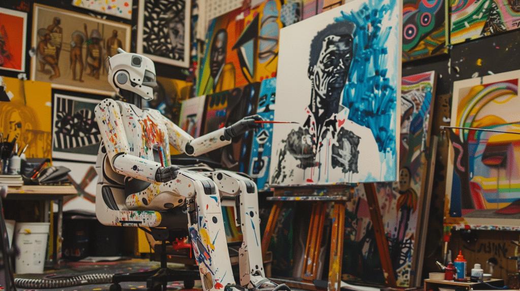 L'IA dans l'art : création authentique ou images sans âme