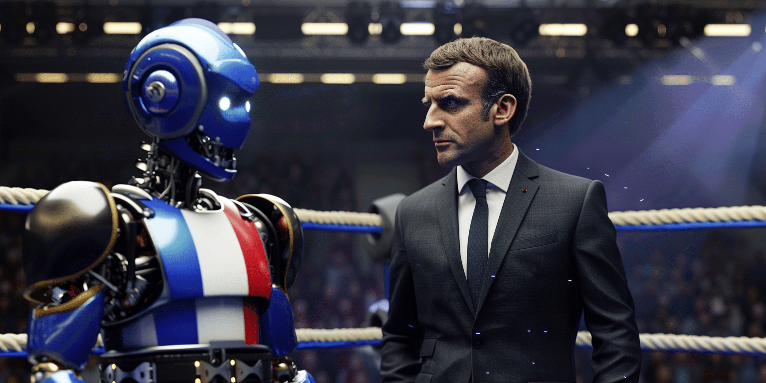 Macron veut que la France soit championne d’IA : Vous allez payer