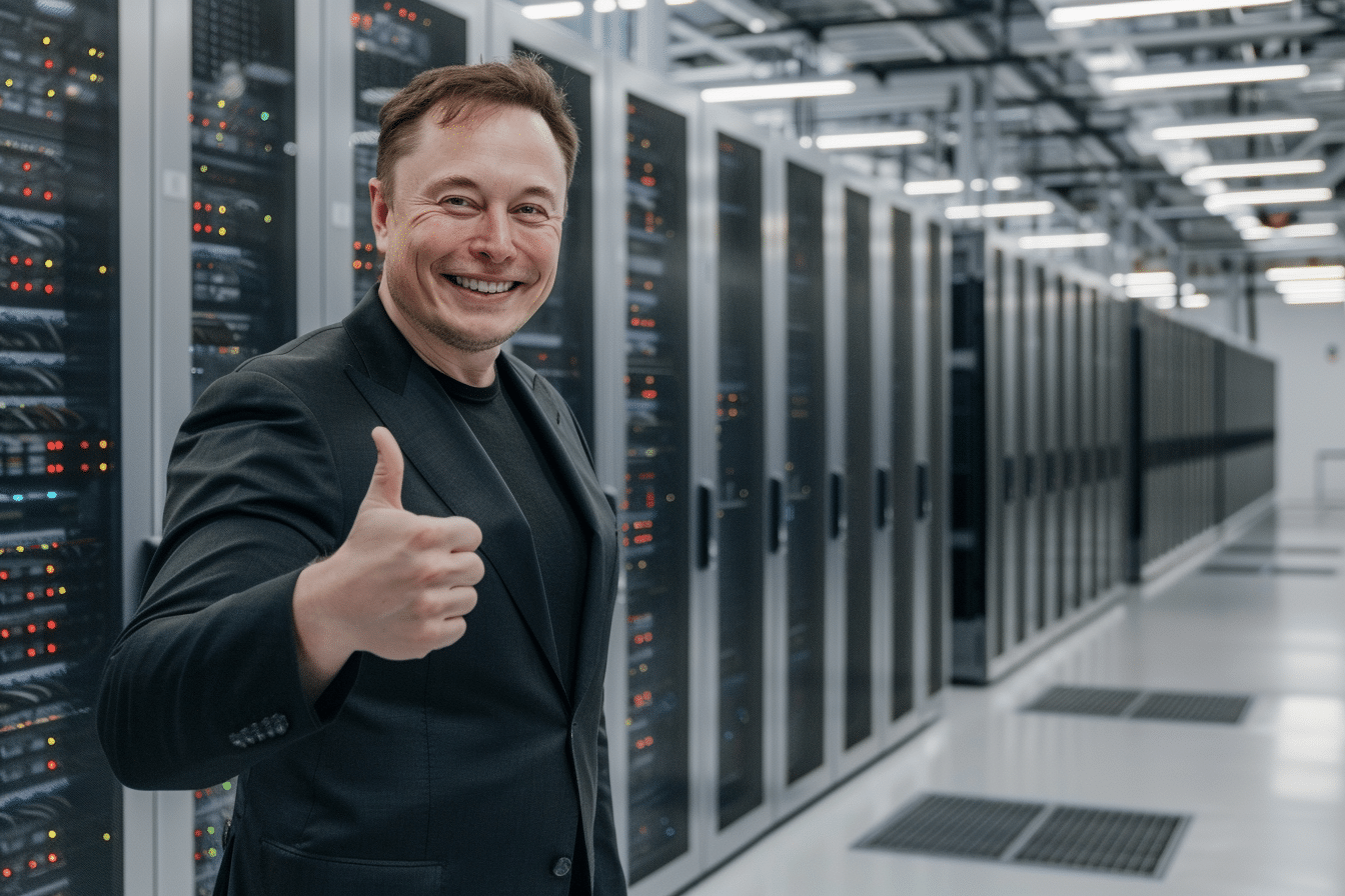 L'idée brillante d'Elon Musk pour son Data Center IA