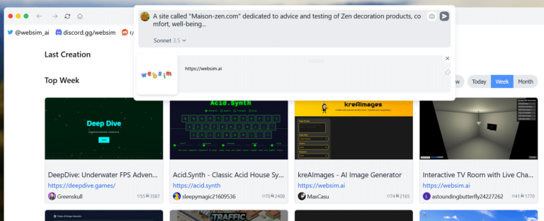 Websim AI : l'IA qui crée votre site web en 1 prompt ! Le meilleur outil depuis ChatGPT