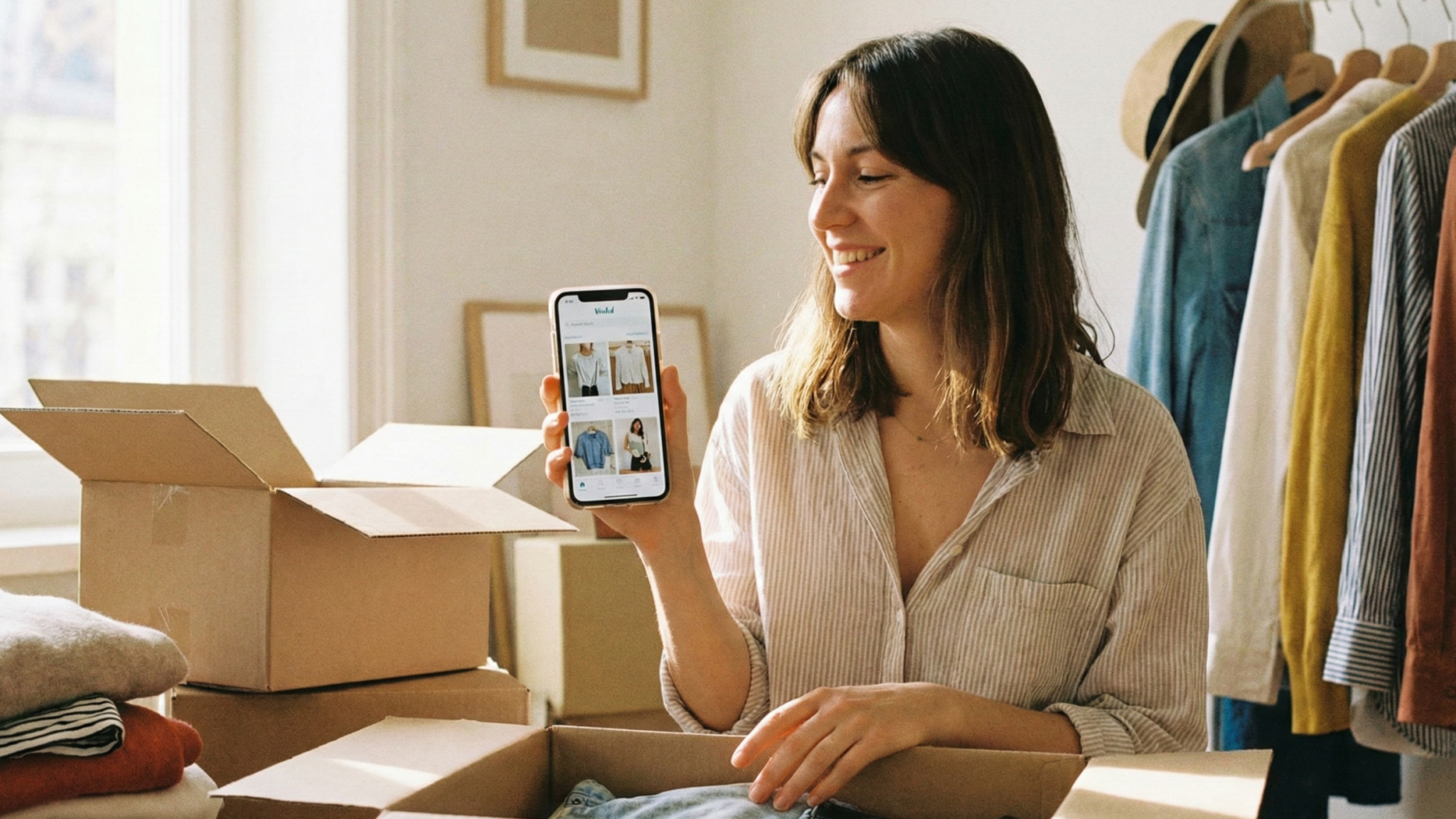 Vinted, la plateforme de la mode d'occasion