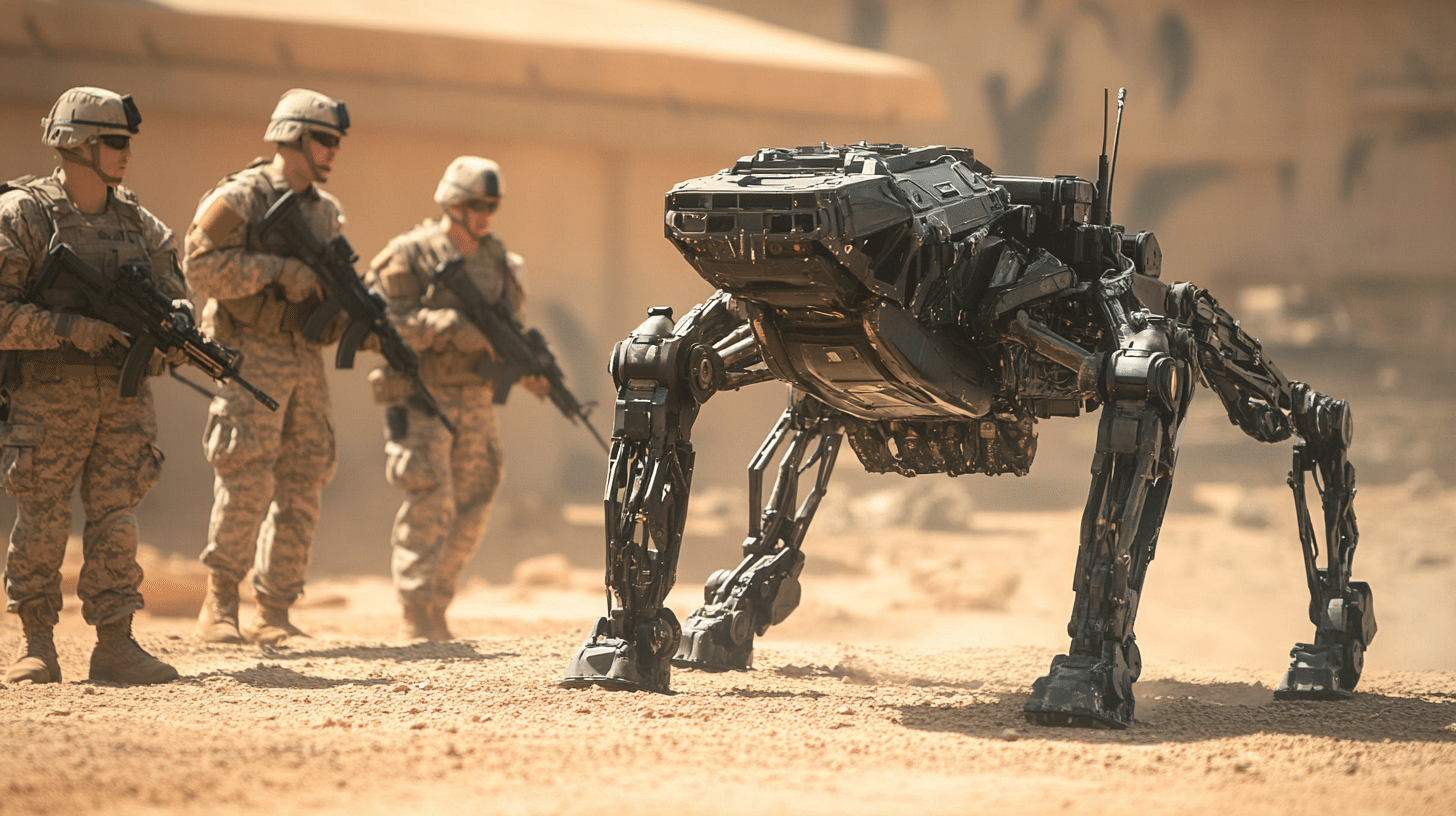 L'armée américaine teste des chiens robots armés d'IA
