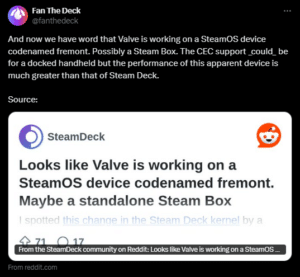 Valve Fremont : voici la machine qui va remplacer votre console ET votre PC