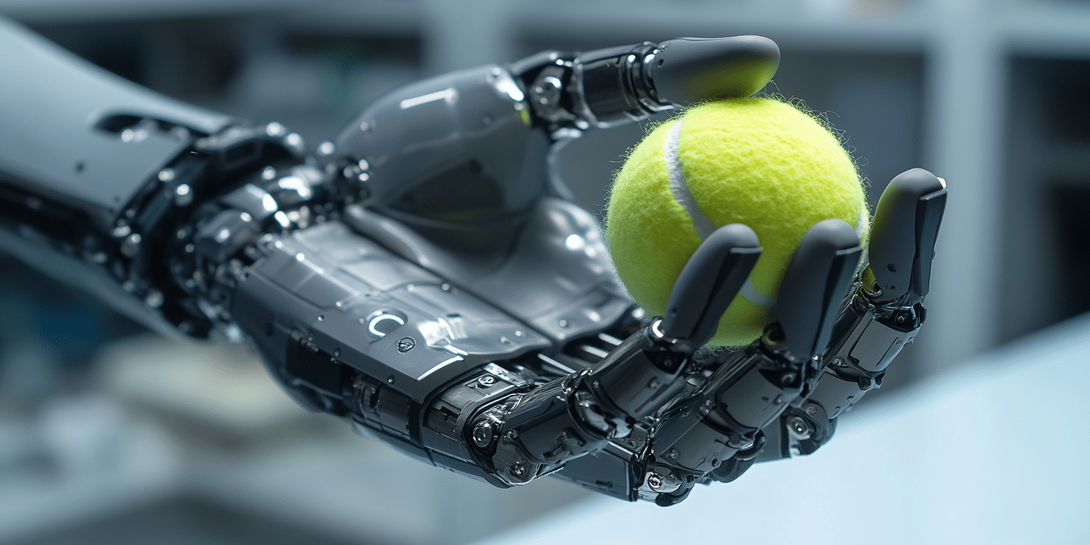 Vidéo : Optimus attrape une balle de tennis avec sa nouvelle main