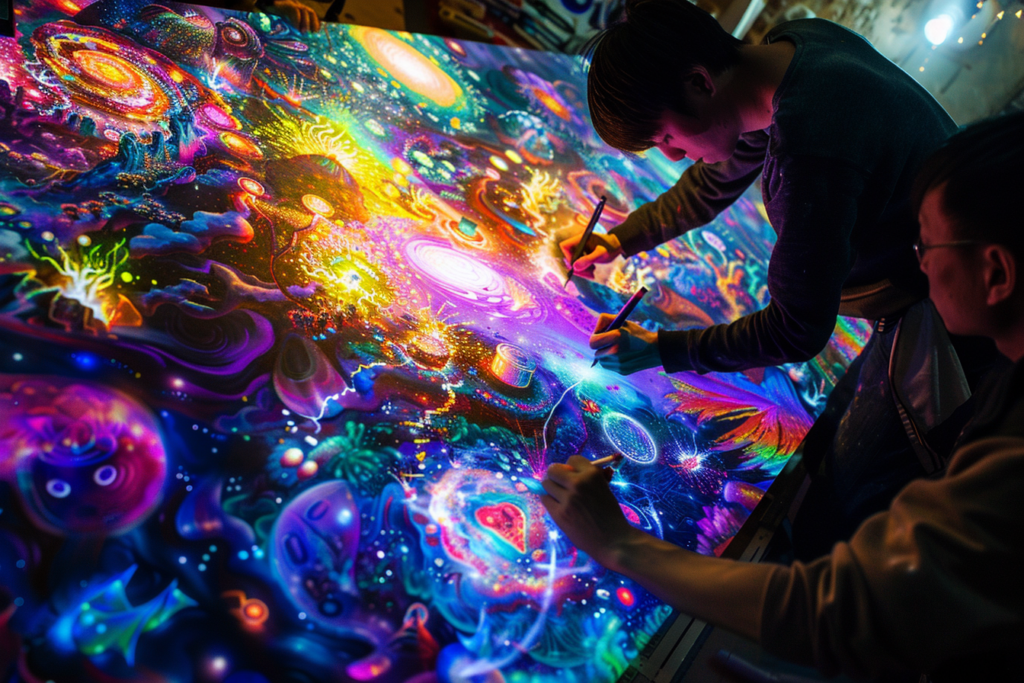 Patchwork : MidJourney lance une nouvelle IA pour créer des mondes avec ...