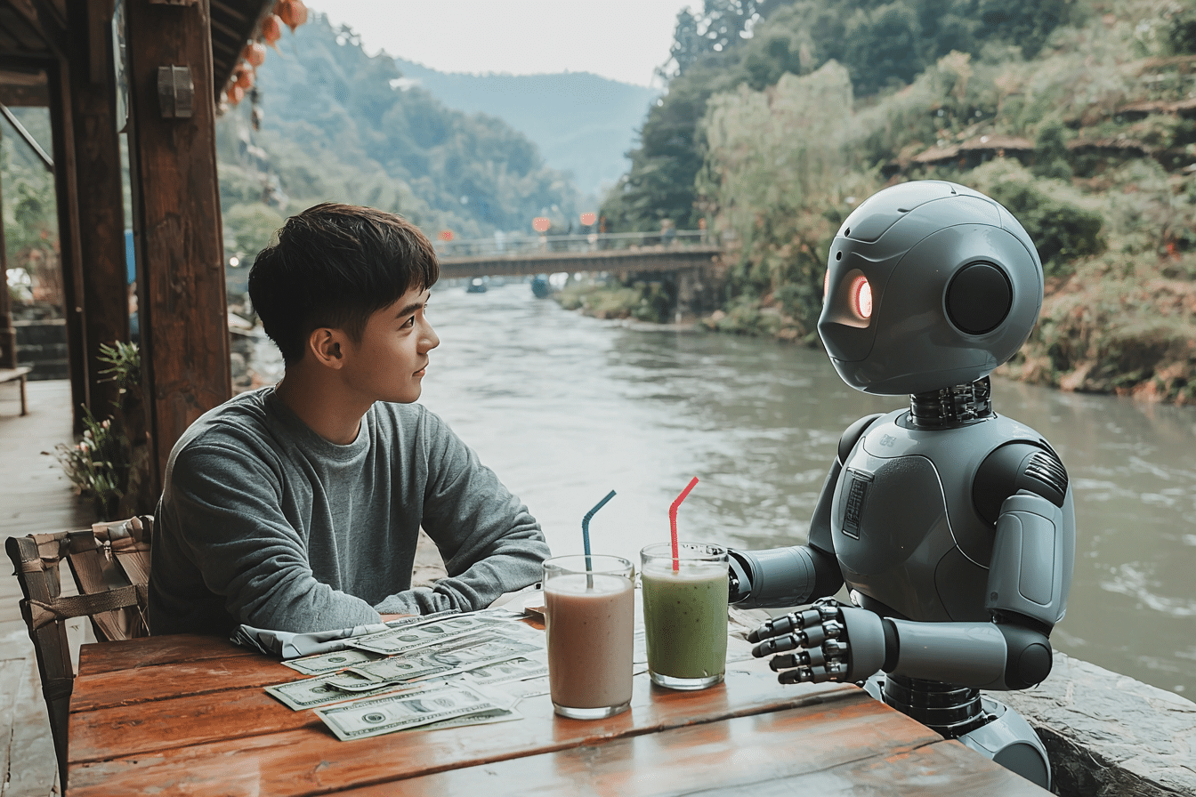 Cet influenceur loue un robot humanoïde à 1400$ par jour : ça vaut le ...