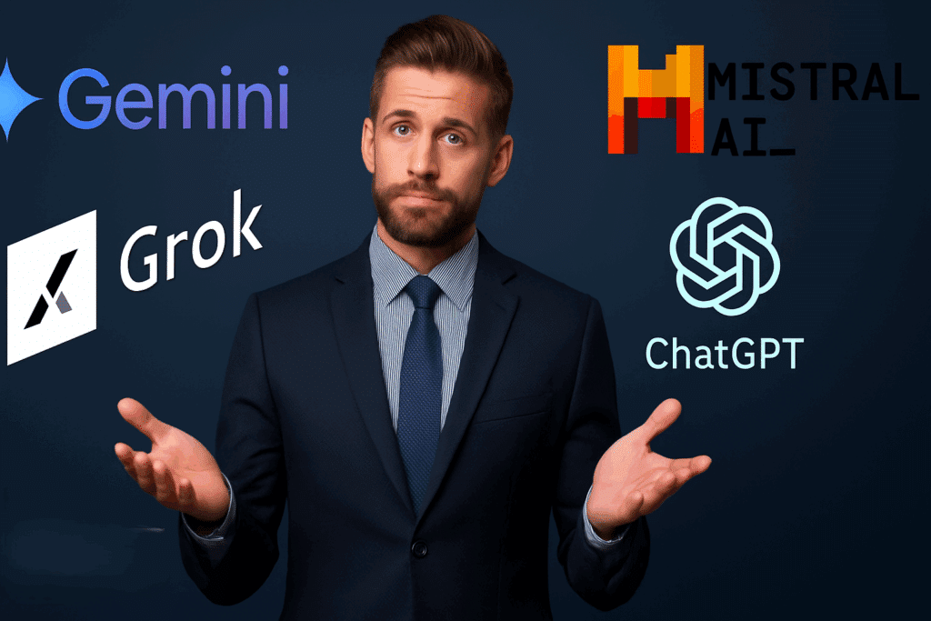 ChatGPT, Mistral, Grok… Ce qui se cache derrière les noms des IA