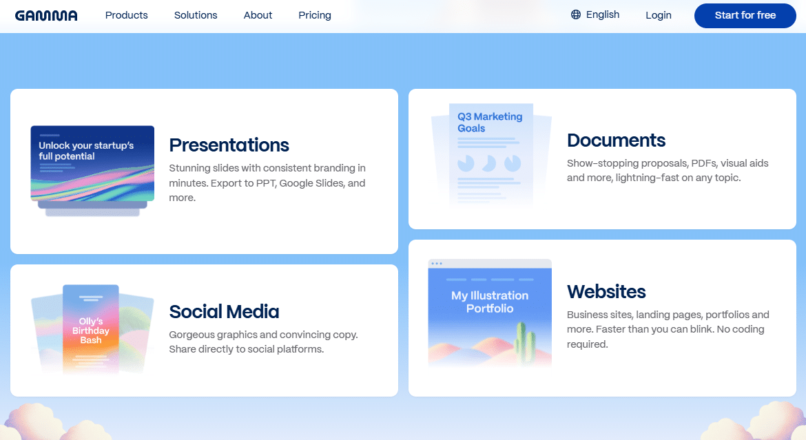 Simplifiez la création et la présentation de documents avec Gamma