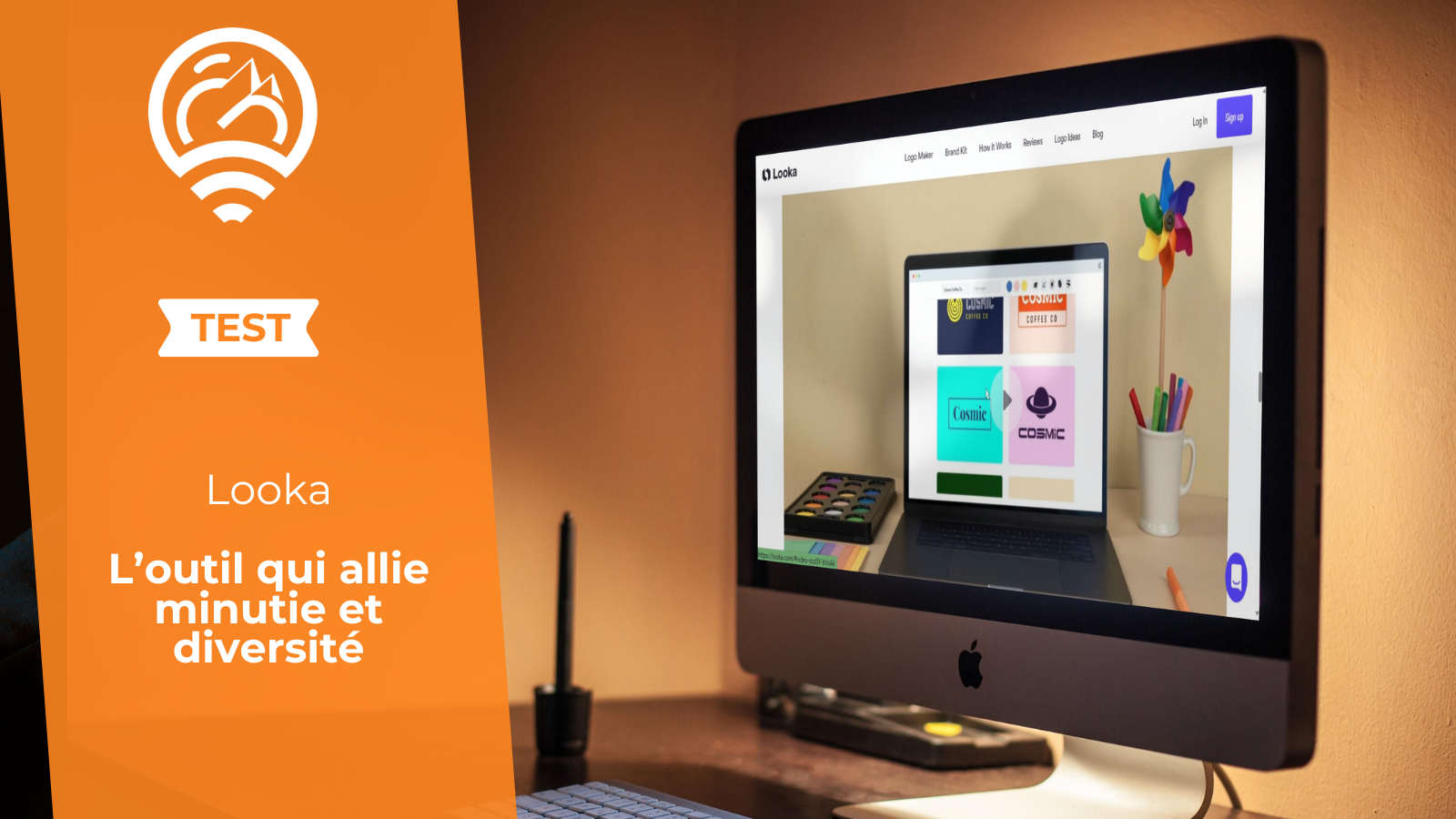 Test de Looka : l’outil IA idéal pour des logos de qualité