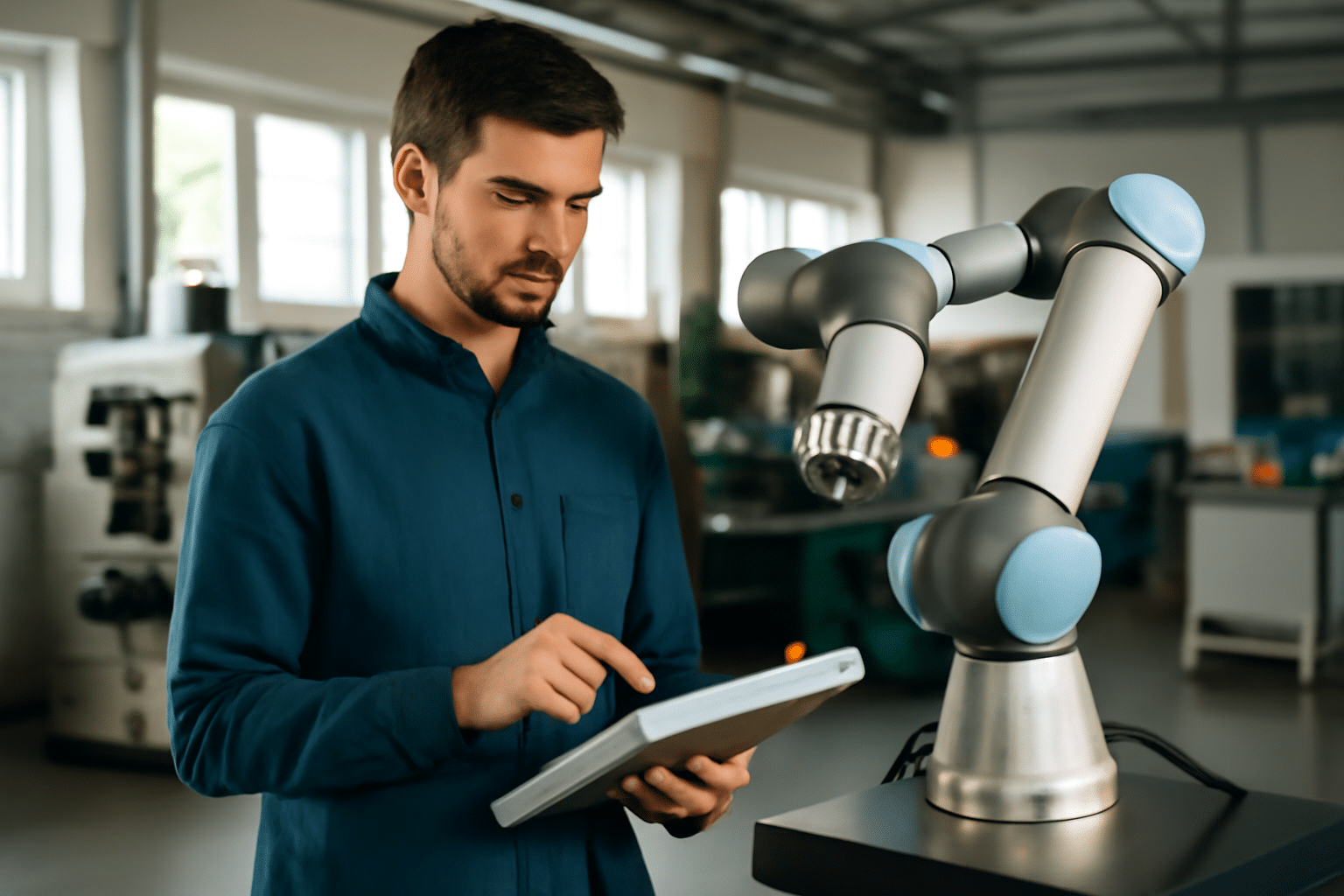 Tout savoir sur les robots collaboratifs ou cobots en milieu professionnel