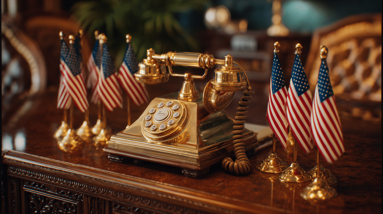 Trump lance un Trump Phone en or ! Indispensable pour les fans de MAGA