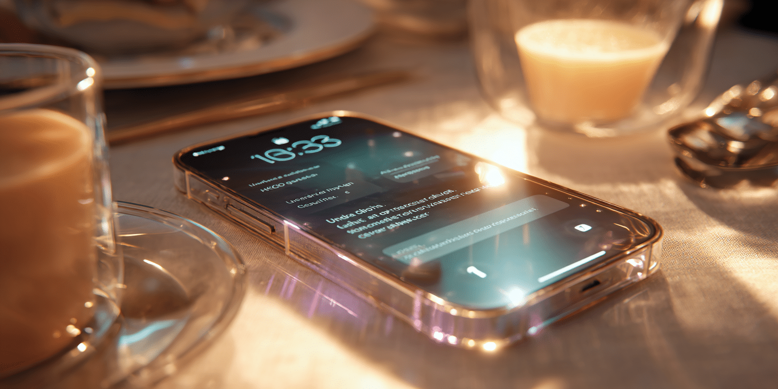 iOS 26 : pourquoi le nouveau design Liquid Glass fait déjà polémique