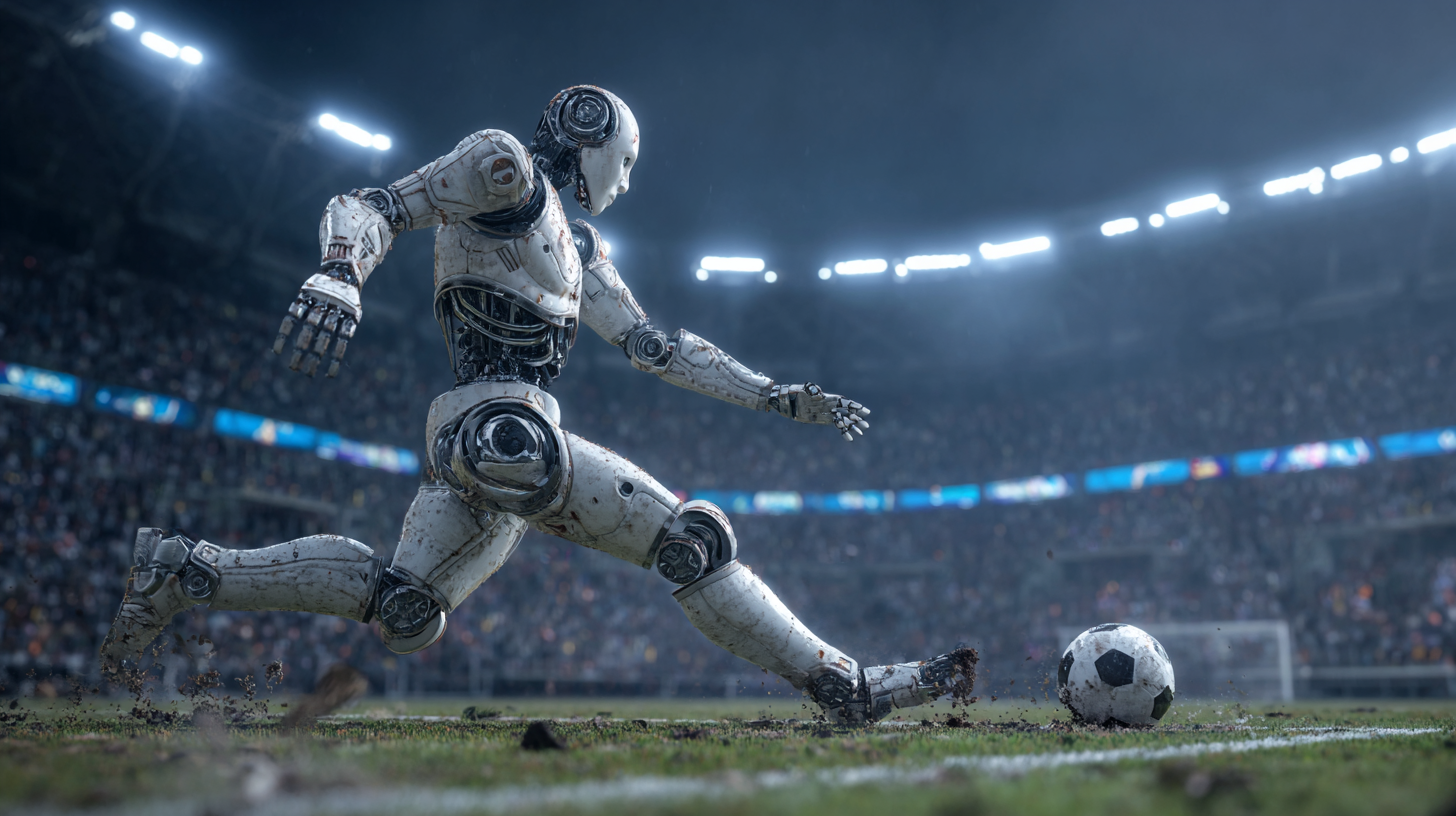 Le 1er match de foot entre robots IA est terminé