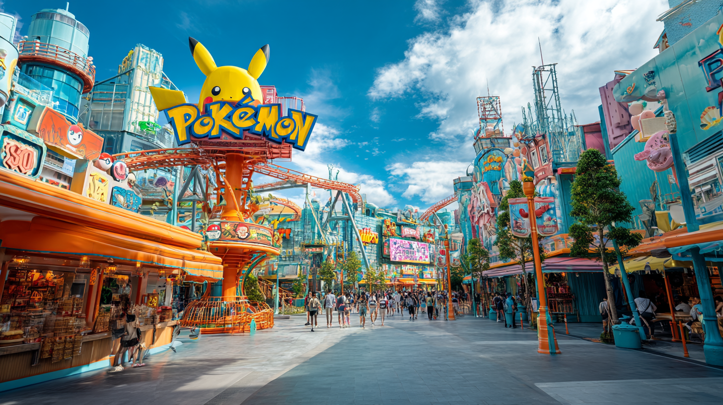 Pokémon : un parc d'attractions va ouvrir à Tokyo ! Tout savoir