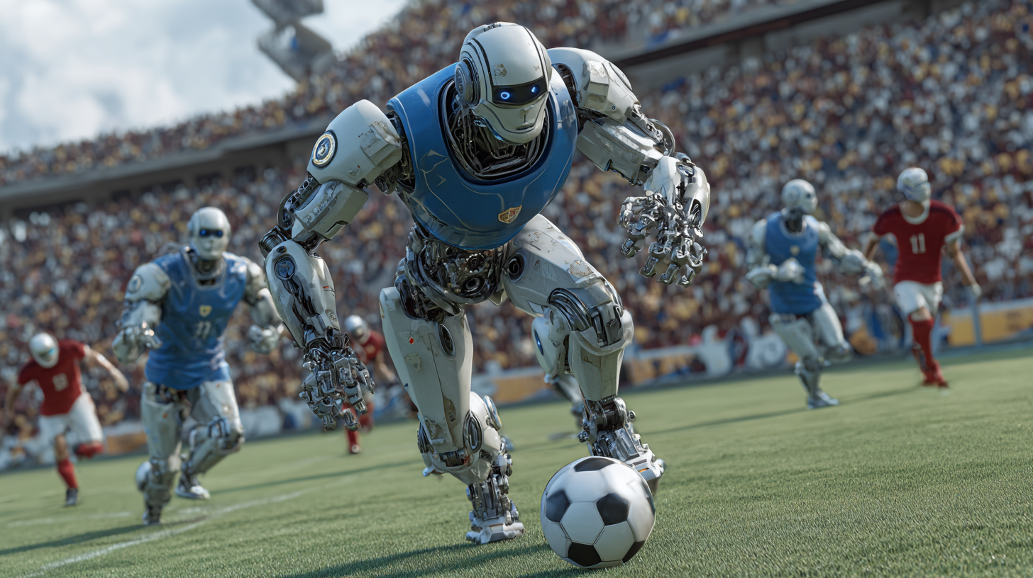 Ces robots footballeurs chinois choquent le monde