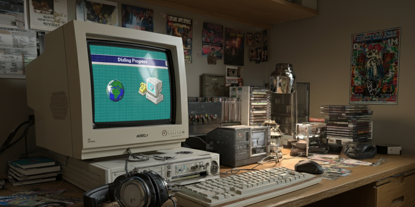 AOL : vous souvenez-vous du bruit du modem 56k qui grésille ? C'est fini