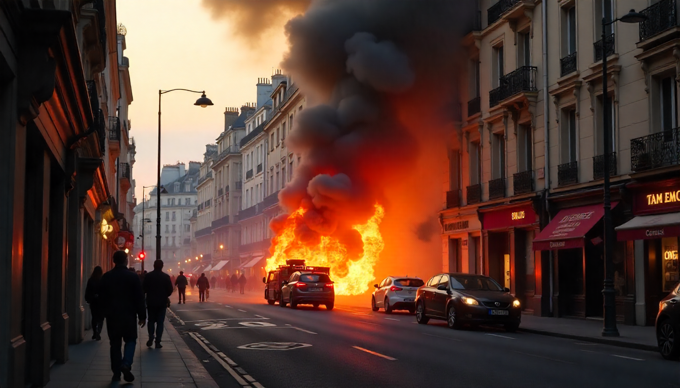 Incendie, explosion devant Matignon : une attaque contre Lecornu