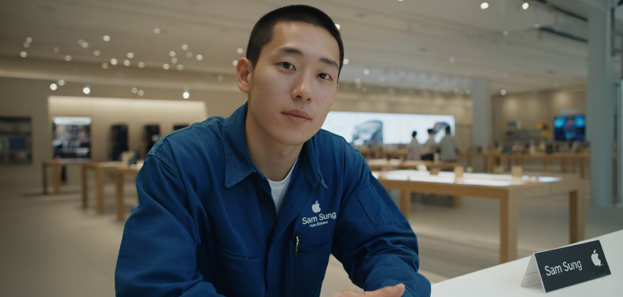 Il s'appelait Sam Sung et travaillait pour Apple : voici son nouveau nom