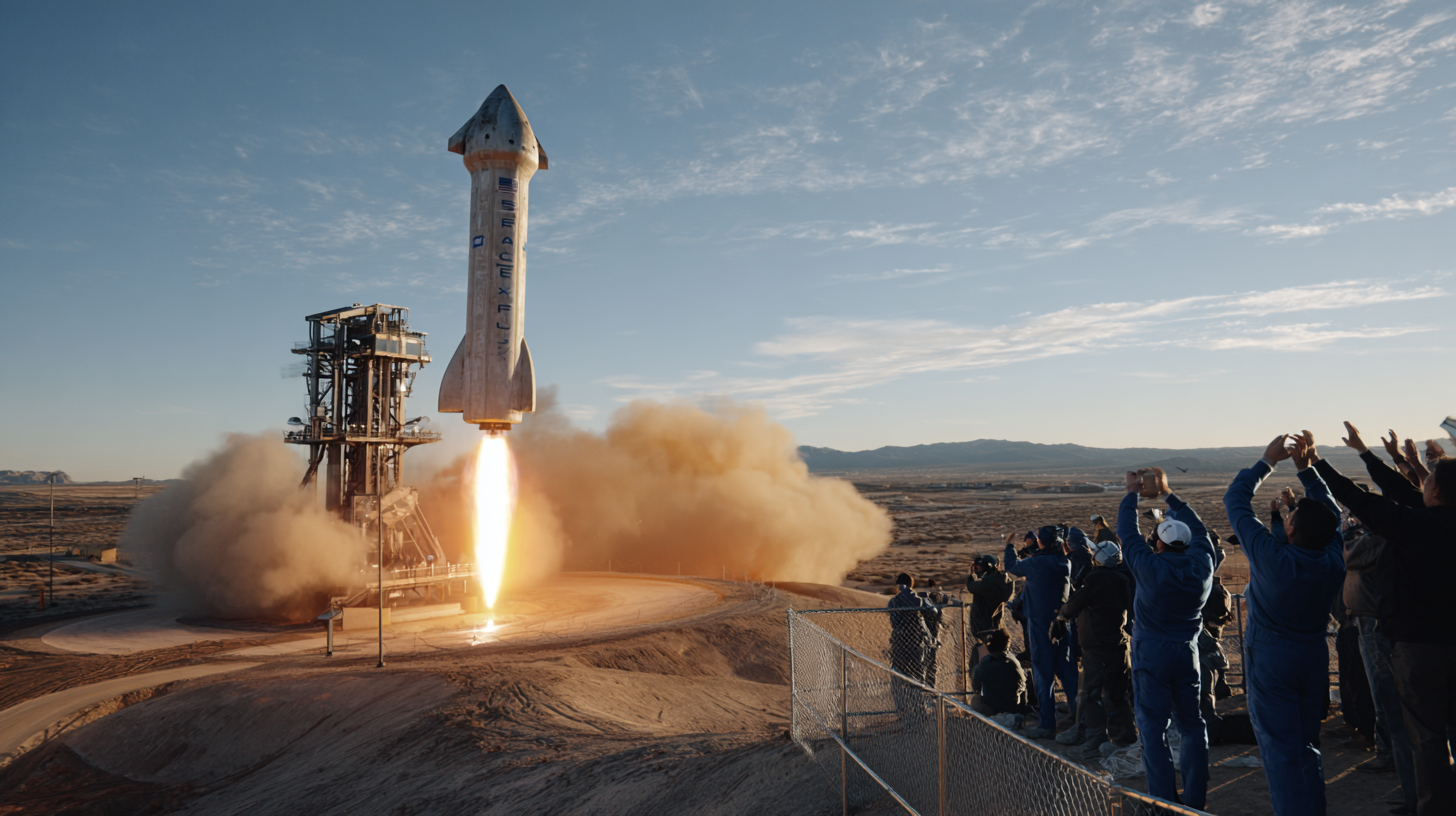Blue Origin : la fusée de Jeff Bezos est revenue sur Terre, et c'est ...