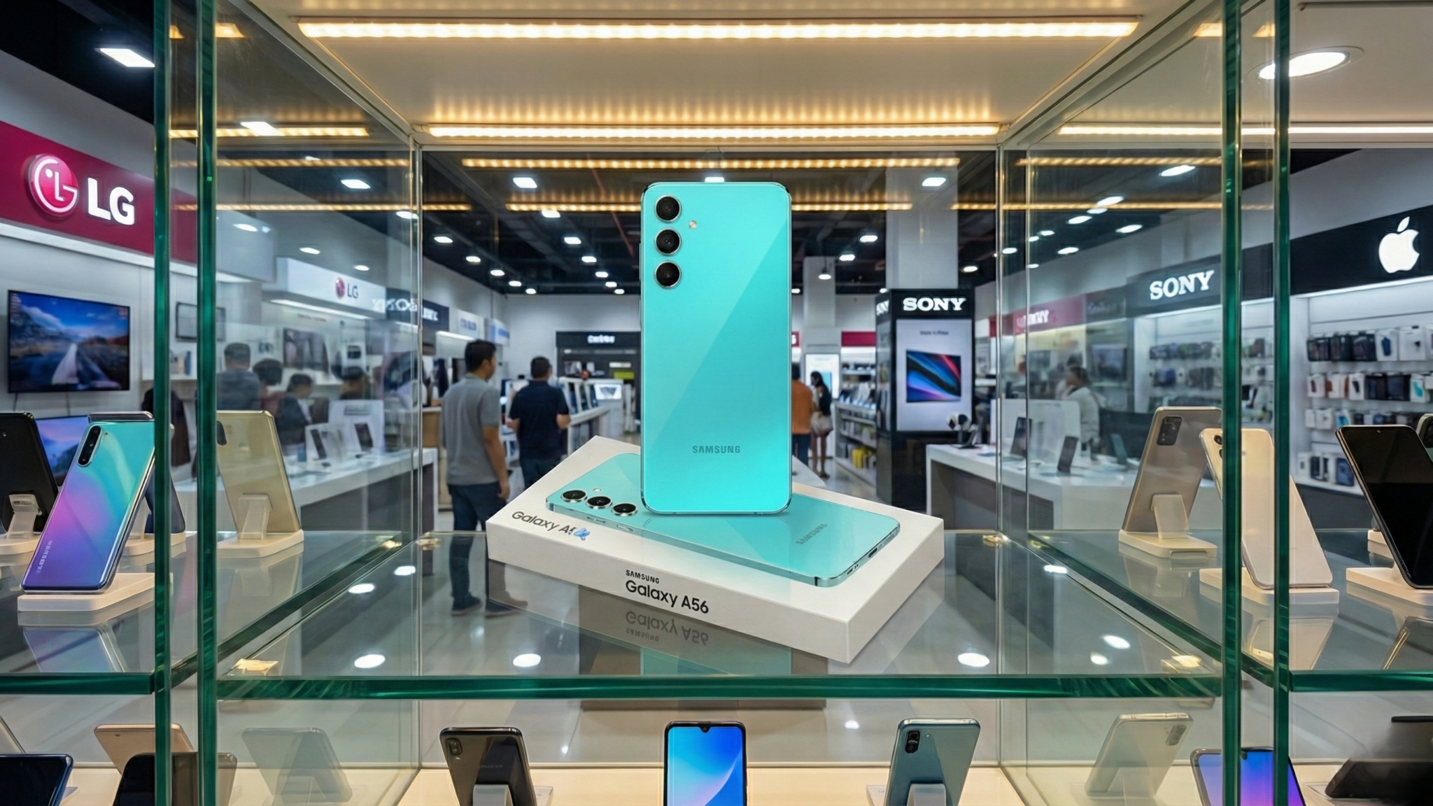 Samsung Galaxy A56 256 Go à prix cassé : –47 % chez AliExpress avant Noël