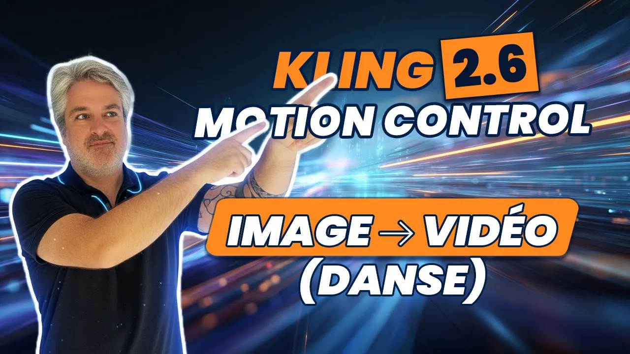 Kling 2.6 Motion Control : Créez une vidéo à partir d'une image