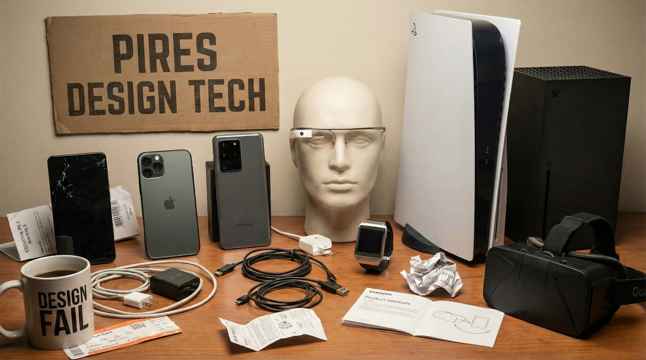 Les pires designs tech jamais sortis : quand l’innovation rate son glow-up