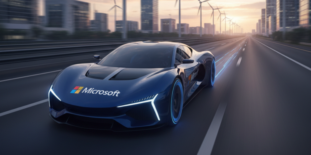 Et si Microsoft changeait de vitesse pour produire des voitures