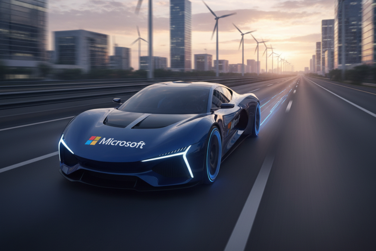 Et si Microsoft changeait de vitesse pour produire des voitures