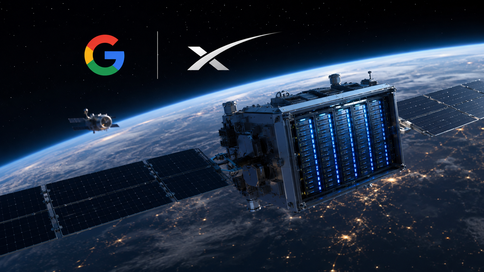 Google et SpaceX explorent des data centers spatiaux en orbite pour l’IA