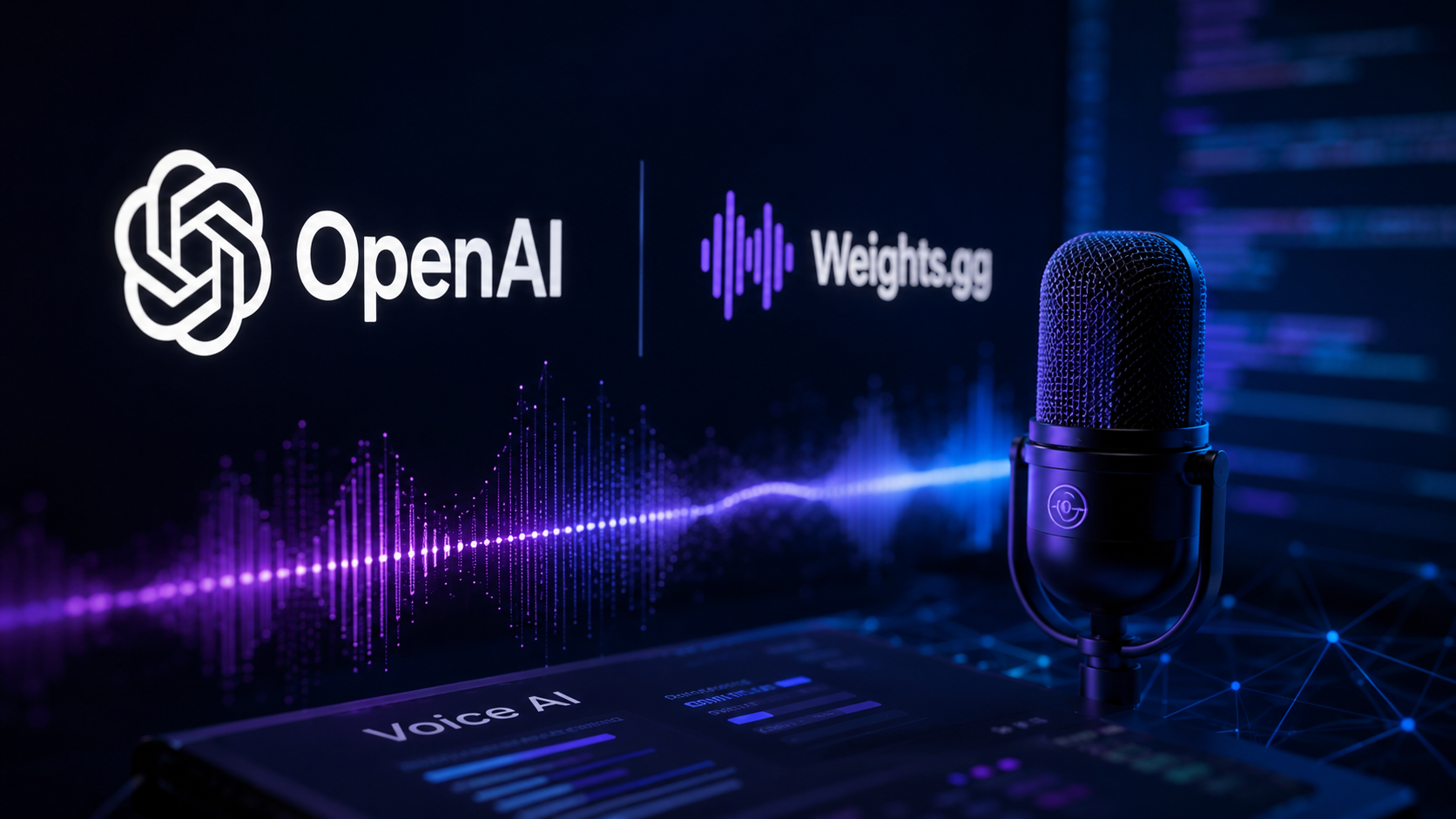 OpenAI rachète Weights.gg pour renforcer ses capacités de clonage vocal IA