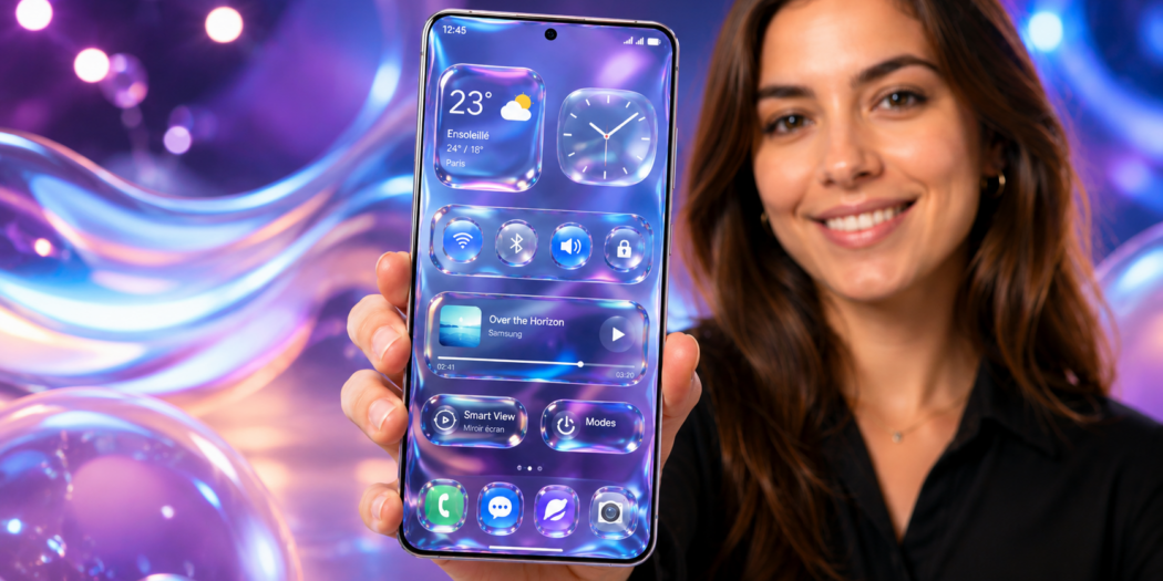 One UI 9 : Samsung prépare-t-il lui aussi son virage Liquid Glass