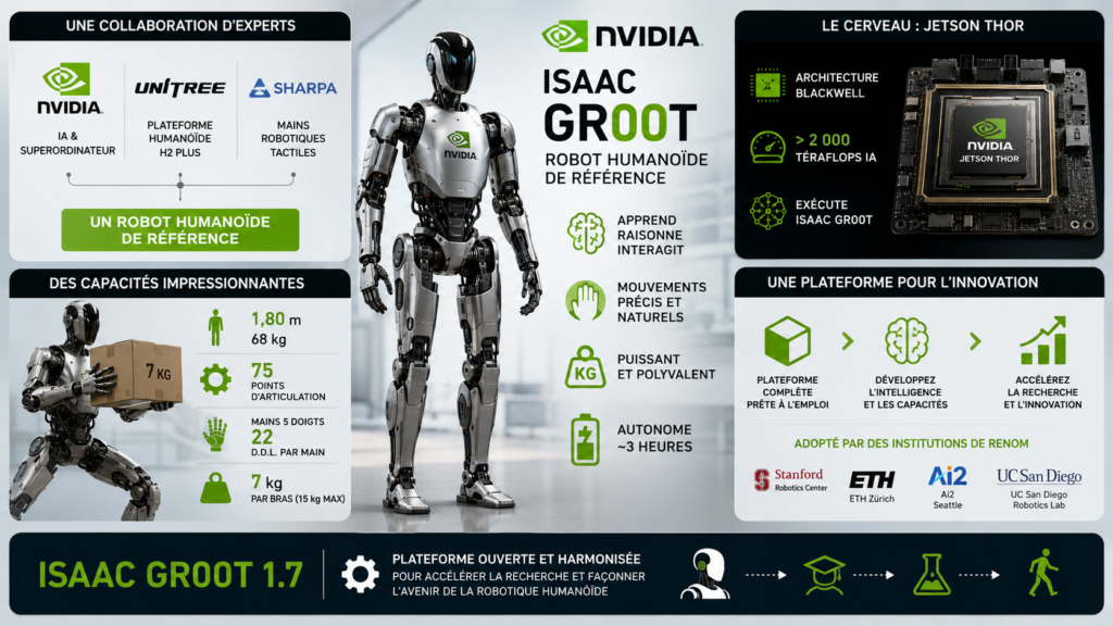 Nvidia dévoile son robot humanoïde Isaac GR00T… et il déchire grave